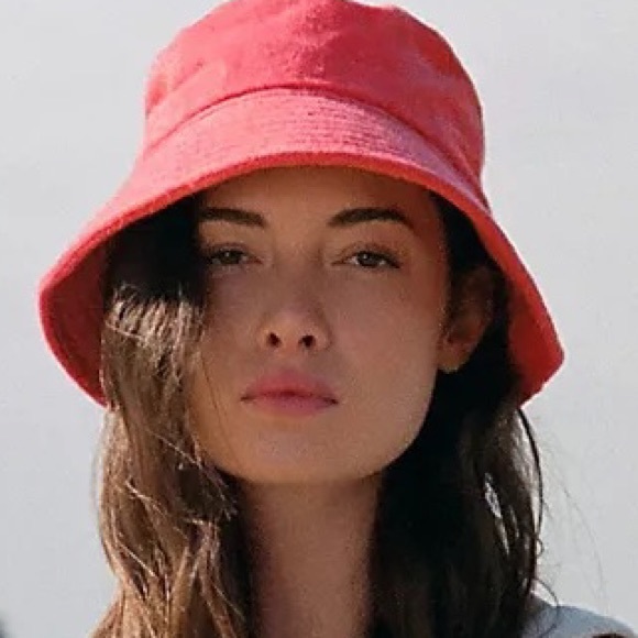 Anthropologie | Accessories | Anthropologie Terry Cloth Bucket Hat ...